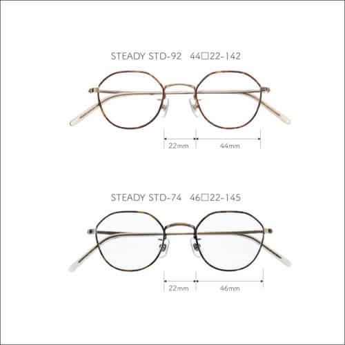 STEADY STD-74 C-4 | 自由が丘の眼鏡店丨メガネヤヒカリノアトリエ丨自由が丘・奥沢